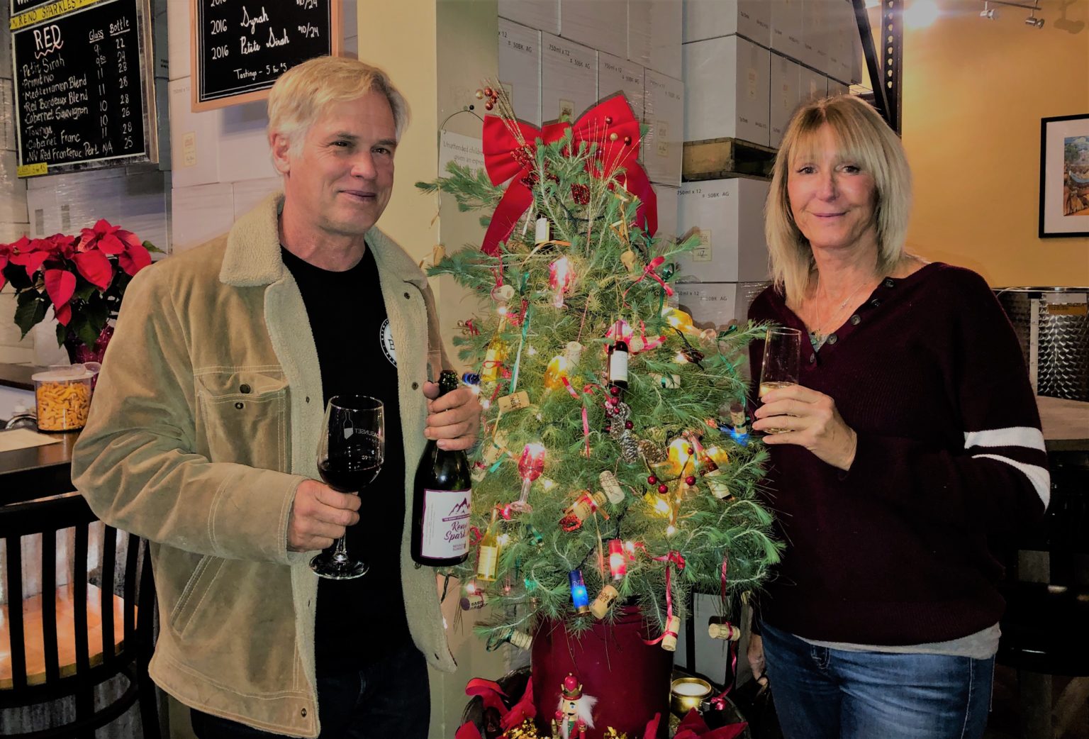 Mike Steedman - Alynn Delisle Owners on Nevada Sunset Winery - Winery ...